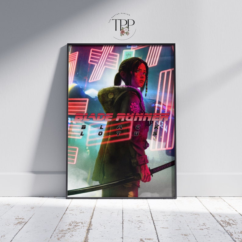 Blade Runner Black Lotus Poster: TV Series Fine Art Print - Etsy