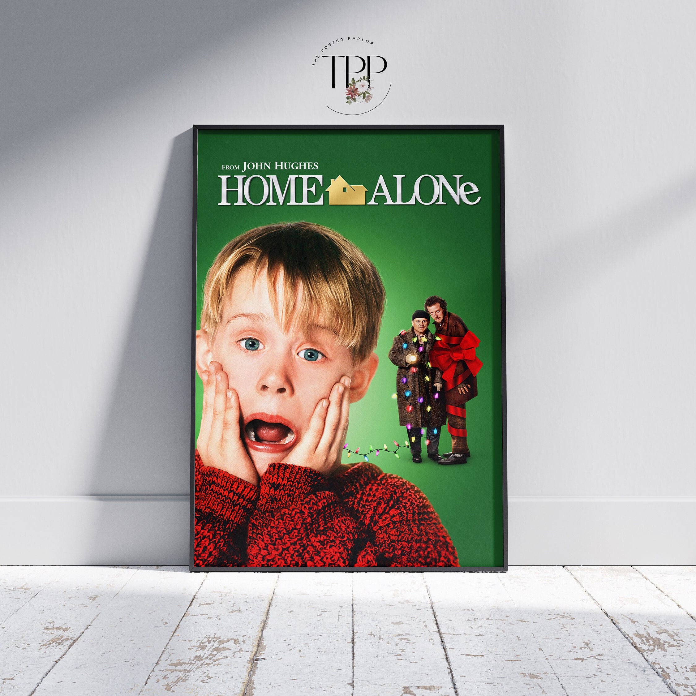 Home Alone Movie Poster, Macaulay Culkin Wall Art, Fine Art Print ...