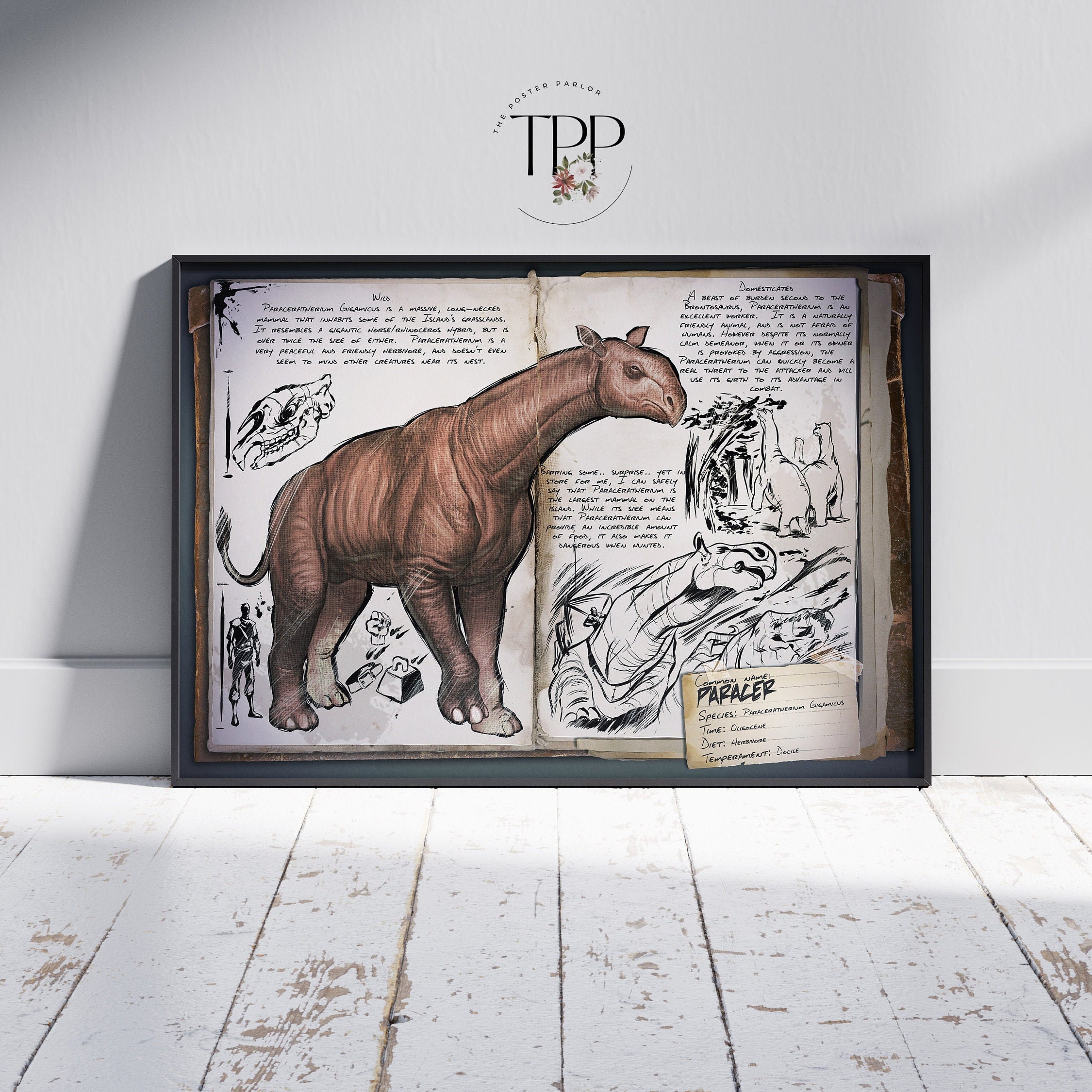 Exclusive Ark Survival Evolved Poster, Dossiers Game Art, Unique Decor ...