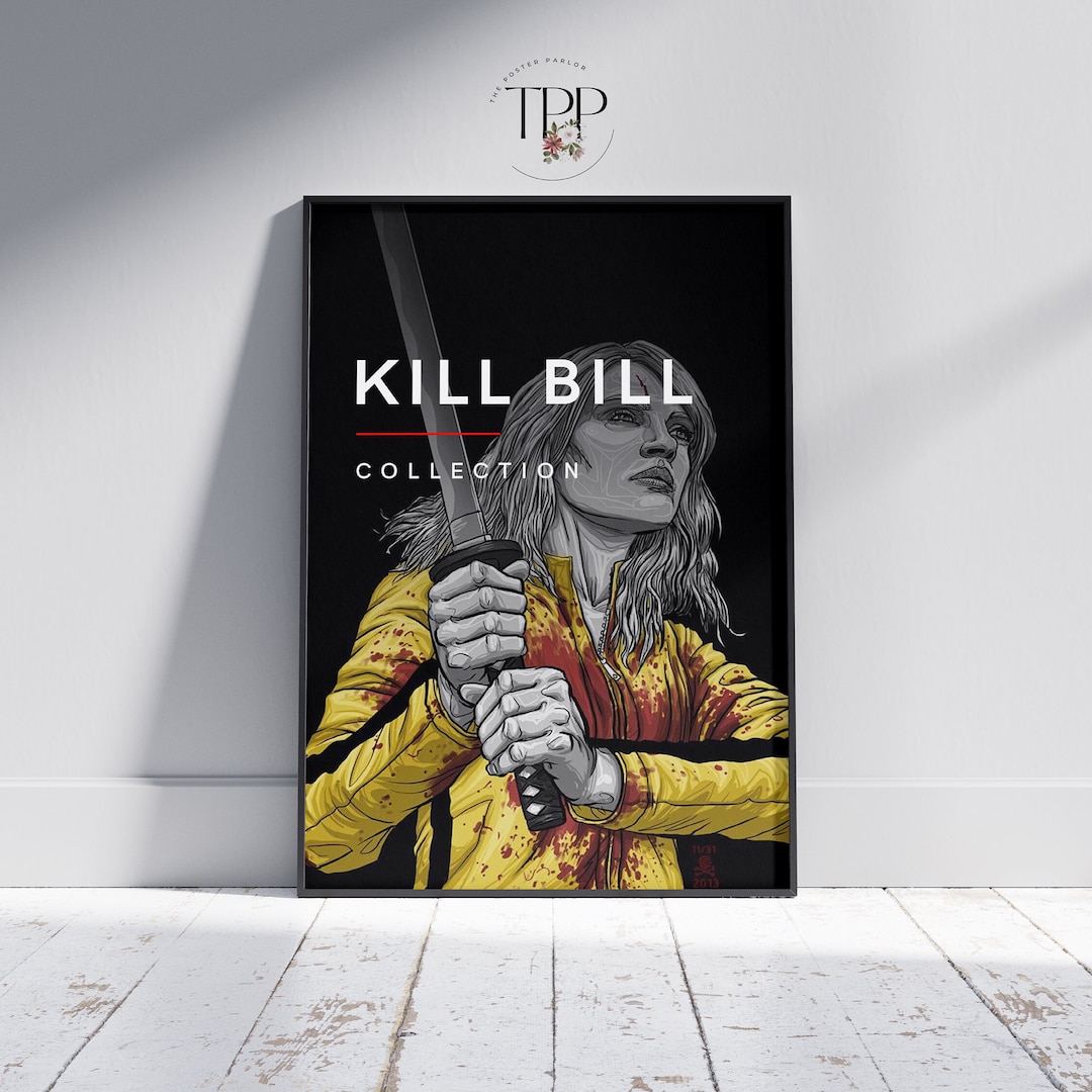 Kill Bill Poster Collection, Retro Movie Wall Art, Cult Film Decor ...