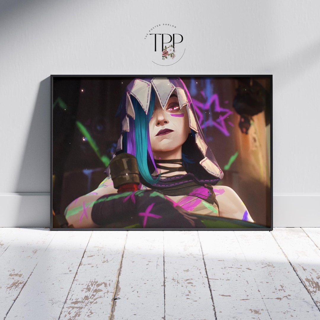 Arcane Poster, Iconic Characters Artwork, Animated Series Print, Home ...