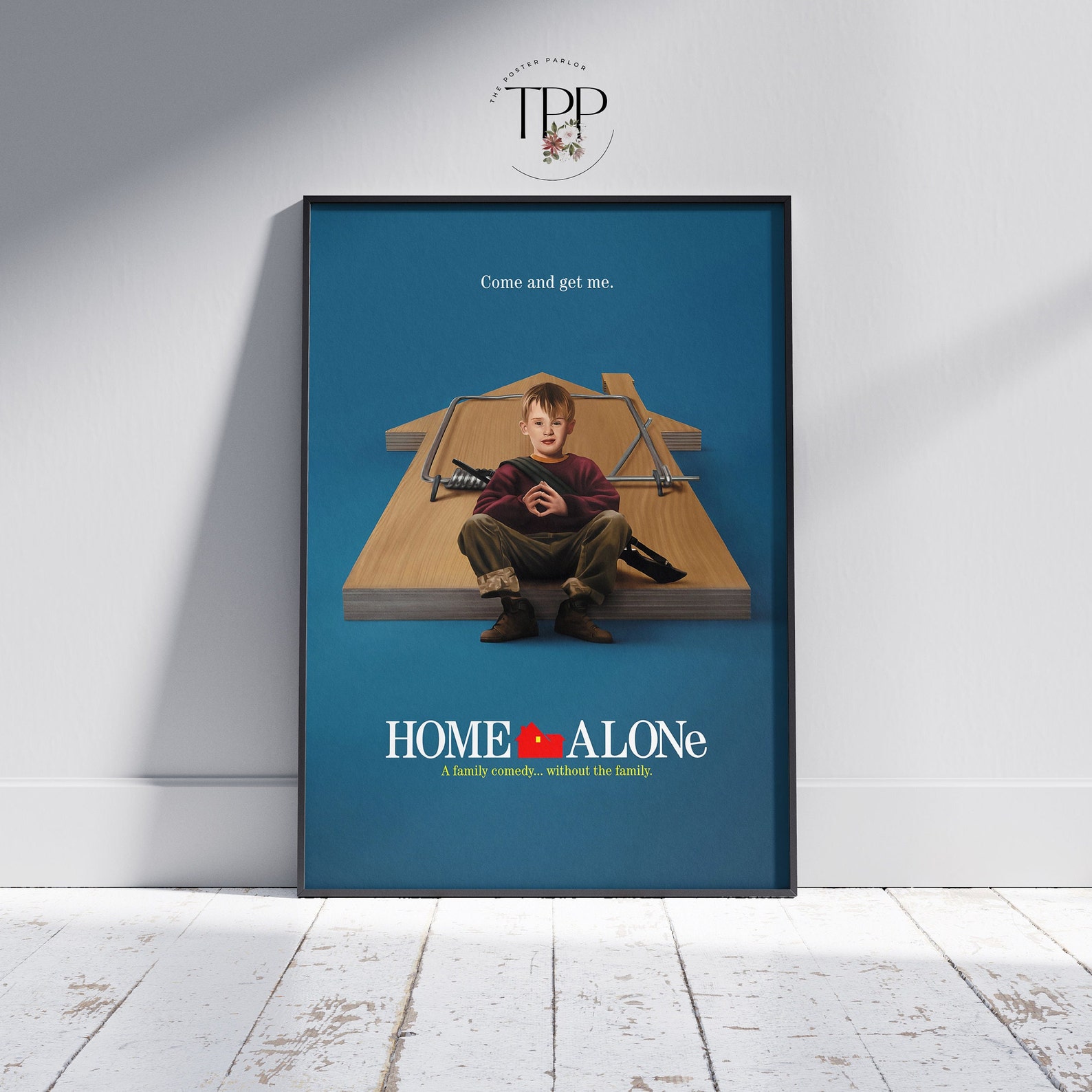Home Alone Movie Poster, Macaulay Culkin Wall Art, Fine Art Print ...