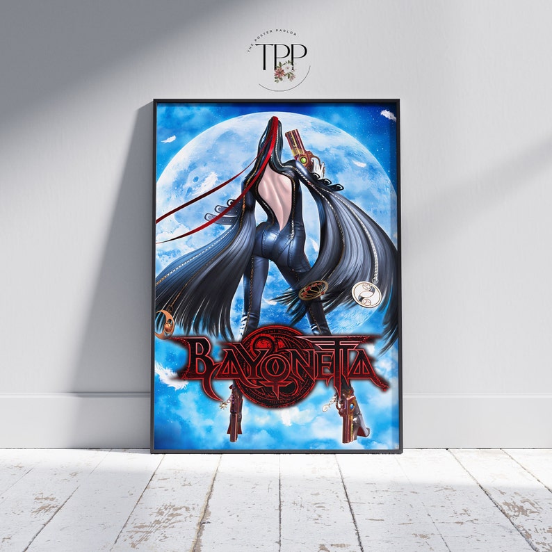 Bayonetta Game Poster, the Last Survivor Wall Art, Fine Art Print ...