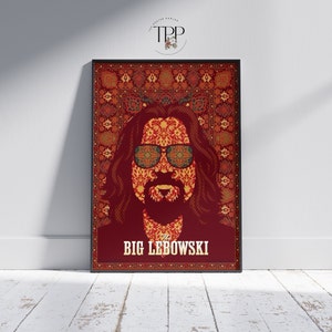 The Big Lebowski Movie Poster: Fine Art Print for Film Buffs - Etsy