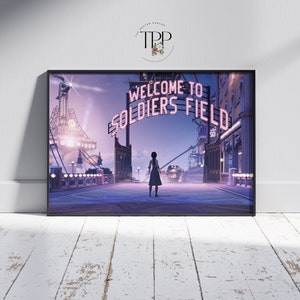 Bioshock Game Poster, Video Game Wall Art, High Quality Print, Gaming ...