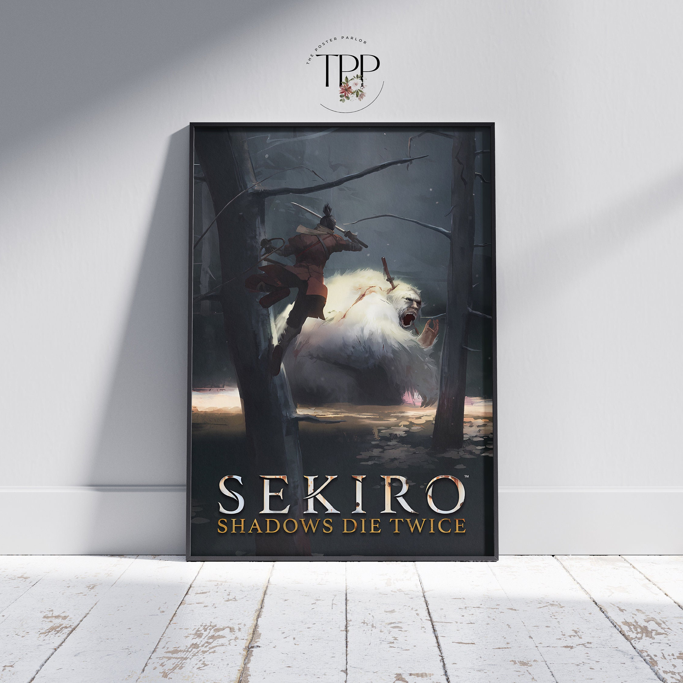 Sekiro Shadows Die Twice Poster: Game Room Wall Decor - Etsy