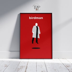 Birdman Movie Poster Print - Iconic Superhero Wall Art for Film Lovers ...