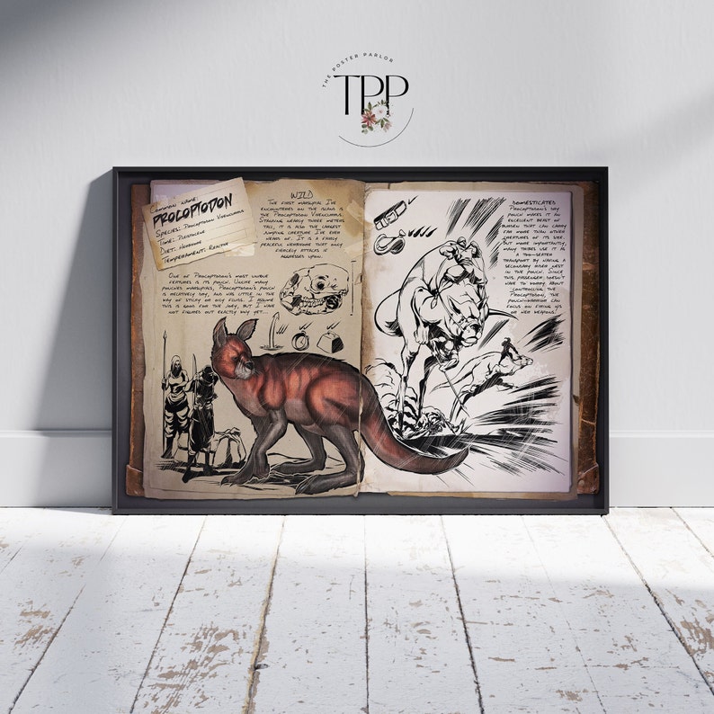 Limited Edition Ark Survival Evolved Dossiers Print Video - Etsy