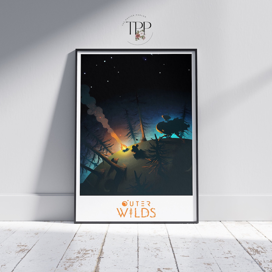 Outer Wilds Poster, Cosmic Game Design for Home Decor, Fine Art Print ...
