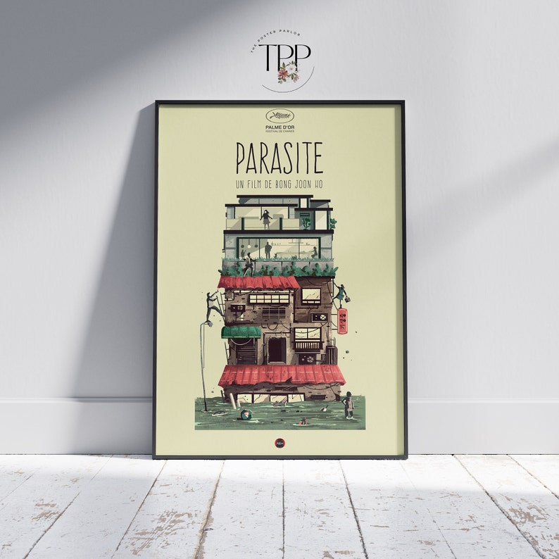 Parasite Movie Poster, Song Kang-ho Wall Art, Unique Home Cinema Decor ...
