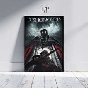 Dishonored Poster: Video Game Art Print, Gaming Room Decor - Etsy