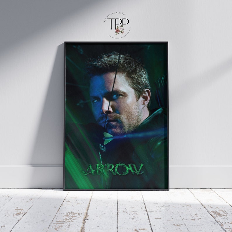 Arrow TV Series Poster: Superhero Fan Art, Sci-fi Decor - Etsy