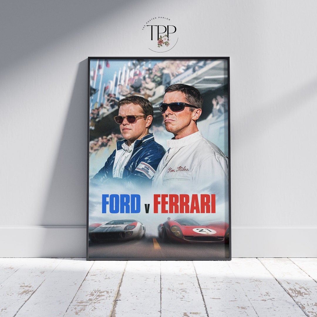 Ford V Ferrari Movie Poster: Christian Bale, Drama Film Art Print - Etsy
