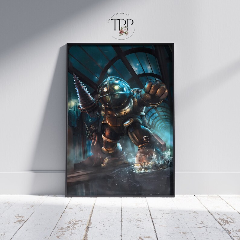 Bioshock Game Poster Video Game Wall Art High Quality Print - Etsy