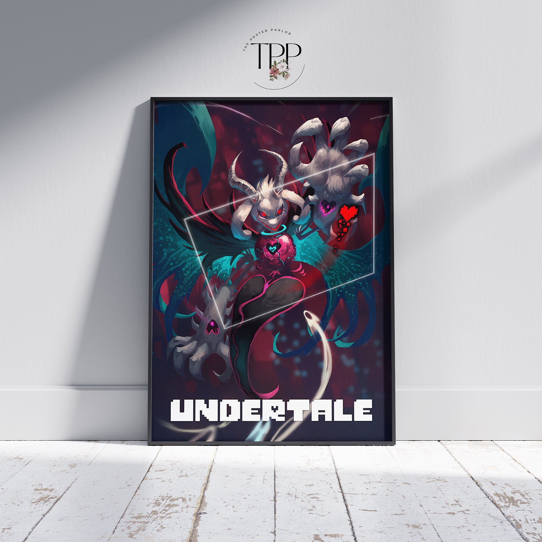 Undertale Game Poster RPG Game Wall Art Unique Gaming Decor - Etsy