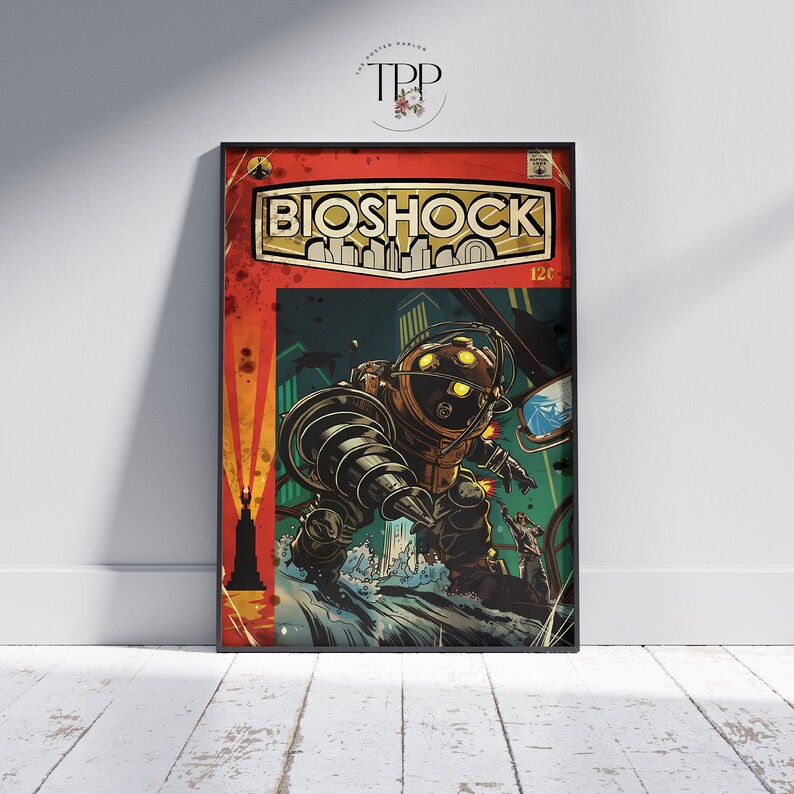 Bioshock Game Poster Video Game Wall Art High Quality Print - Etsy