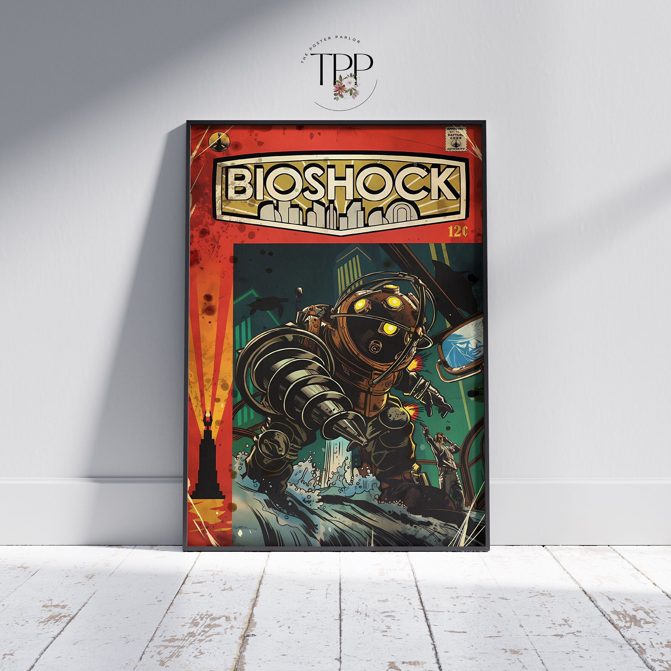 Bioshock Game Poster Video Game Wall Art High Quality Print - Etsy