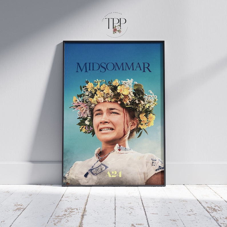 Midsommar Movie Poster, Dani Wall Art, Unique Home Cinema Decor, Modern ...