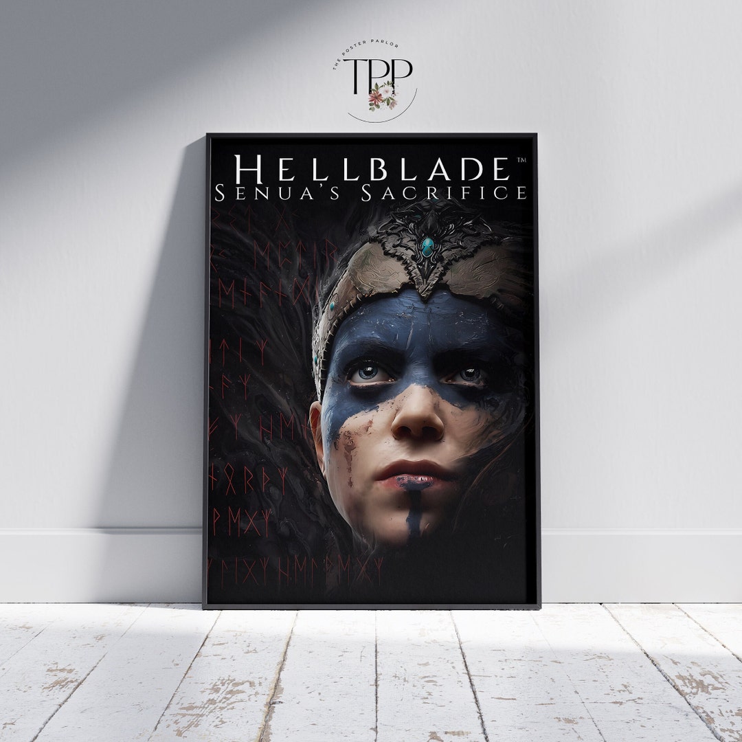 Hellblade Game Poster: Senua's Sacrifice Wall Art - Etsy