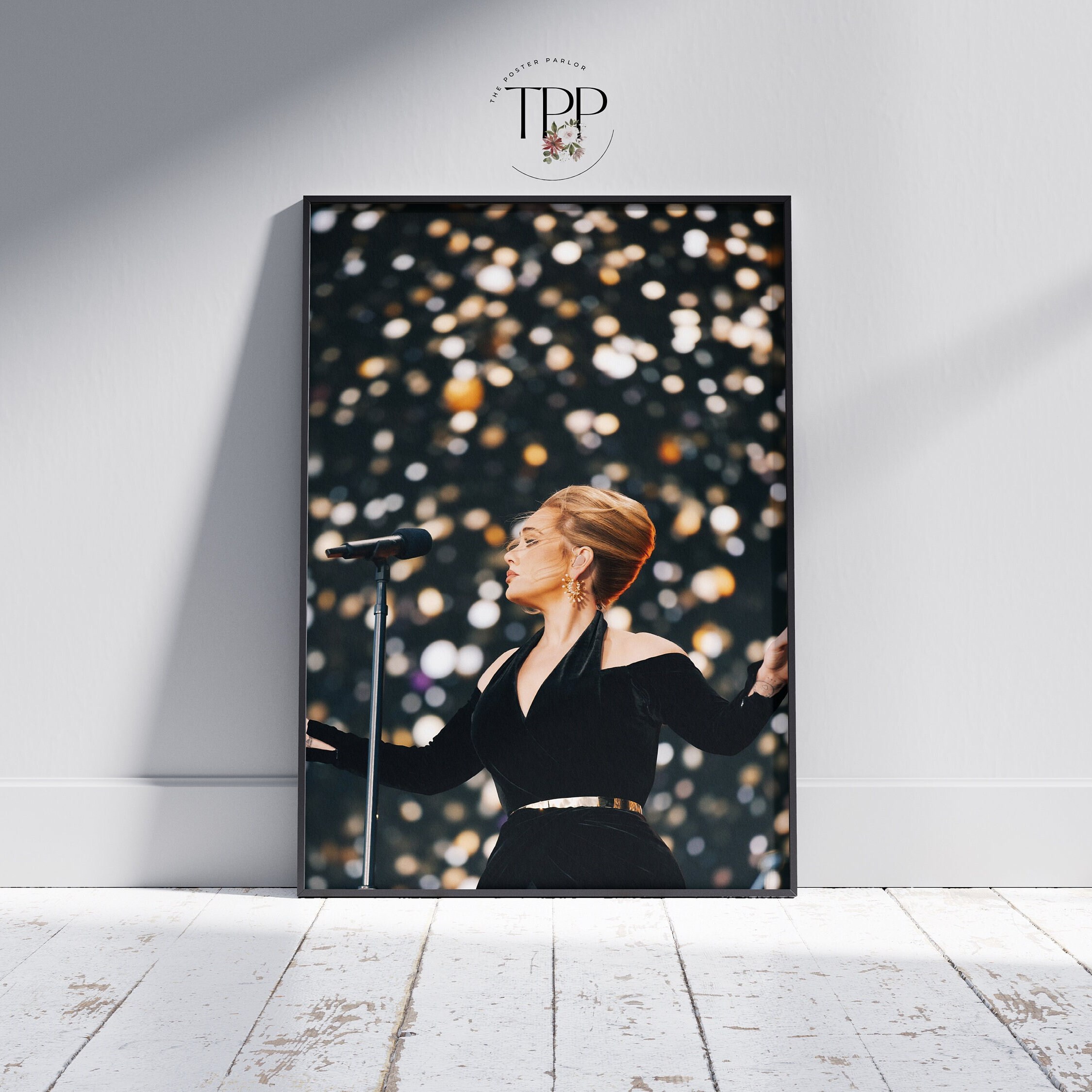 Adele Poster Musician Wall Art Unique Decor Elegant Singer - Etsy