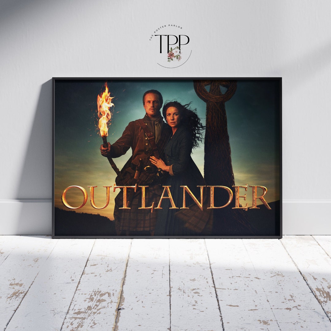 Outlander TV Series Poster, Claire Fraser Wall Art, Fine Art Print ...