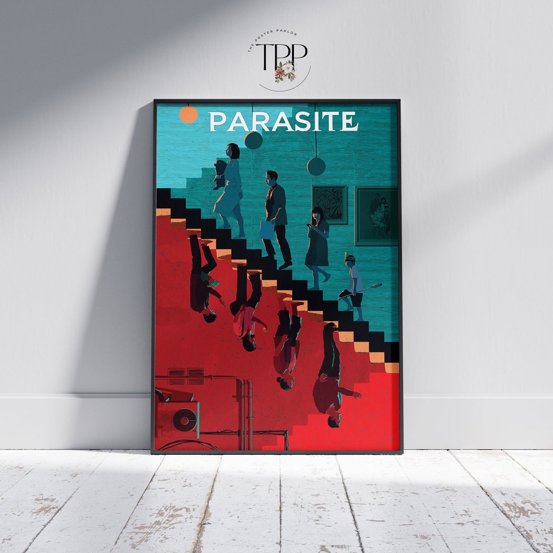 Parasite Movie Poster, Song Kang-ho Wall Art, Unique Home Cinema Decor ...