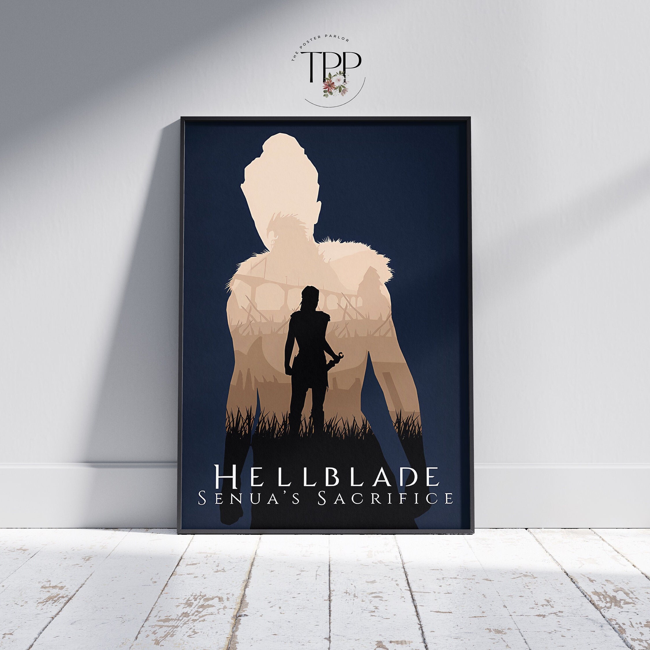 Hellblade Game Poster Senua's Sacrifice Wall Art Gaming - Etsy