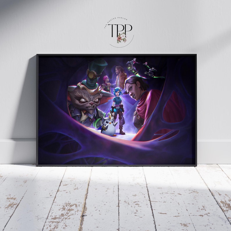 Arcane Season 2 Poster: League of Legends Fan Art Print - Etsy
