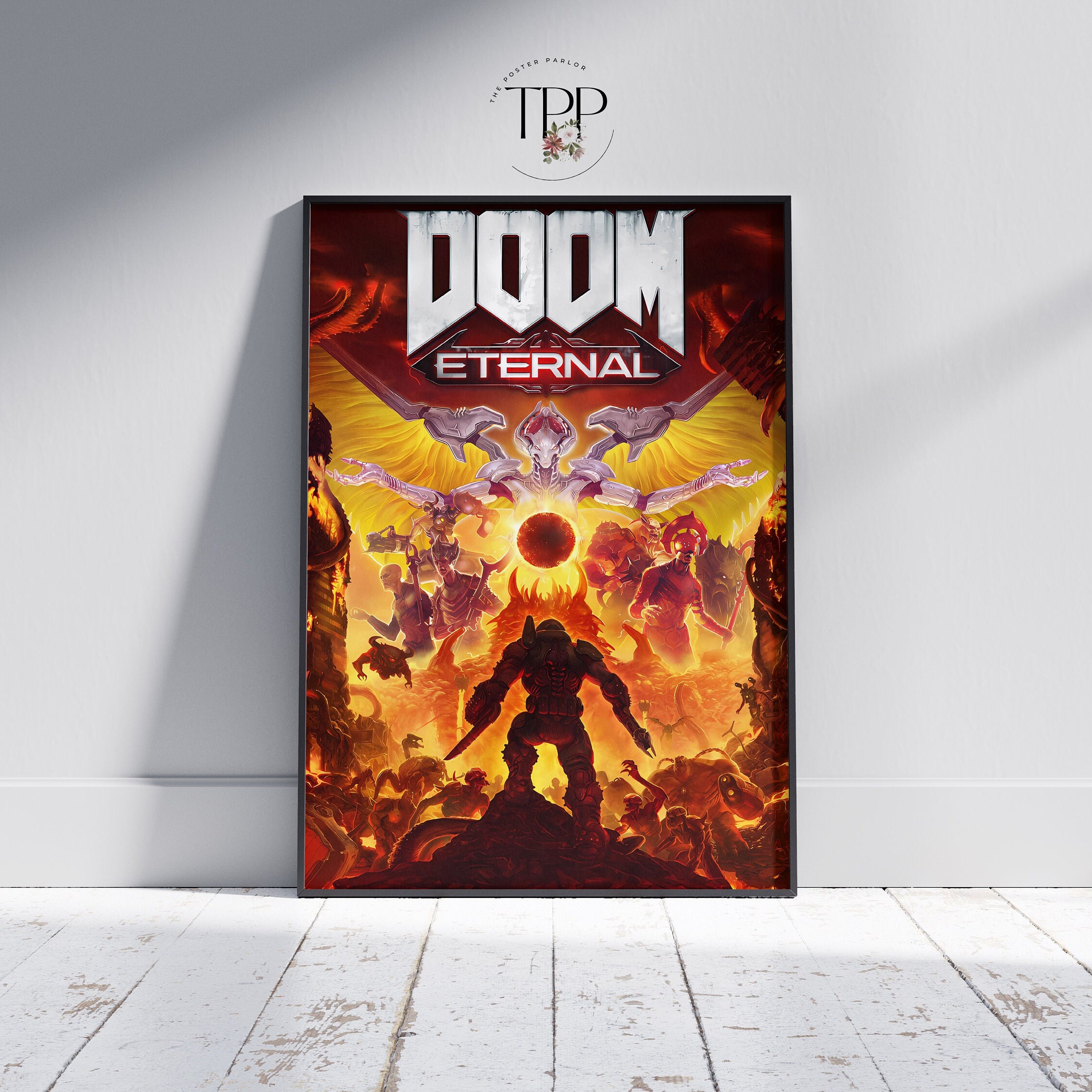 Doom Eternal Poster High Quality Gaming Wall Art Unique - Etsy
