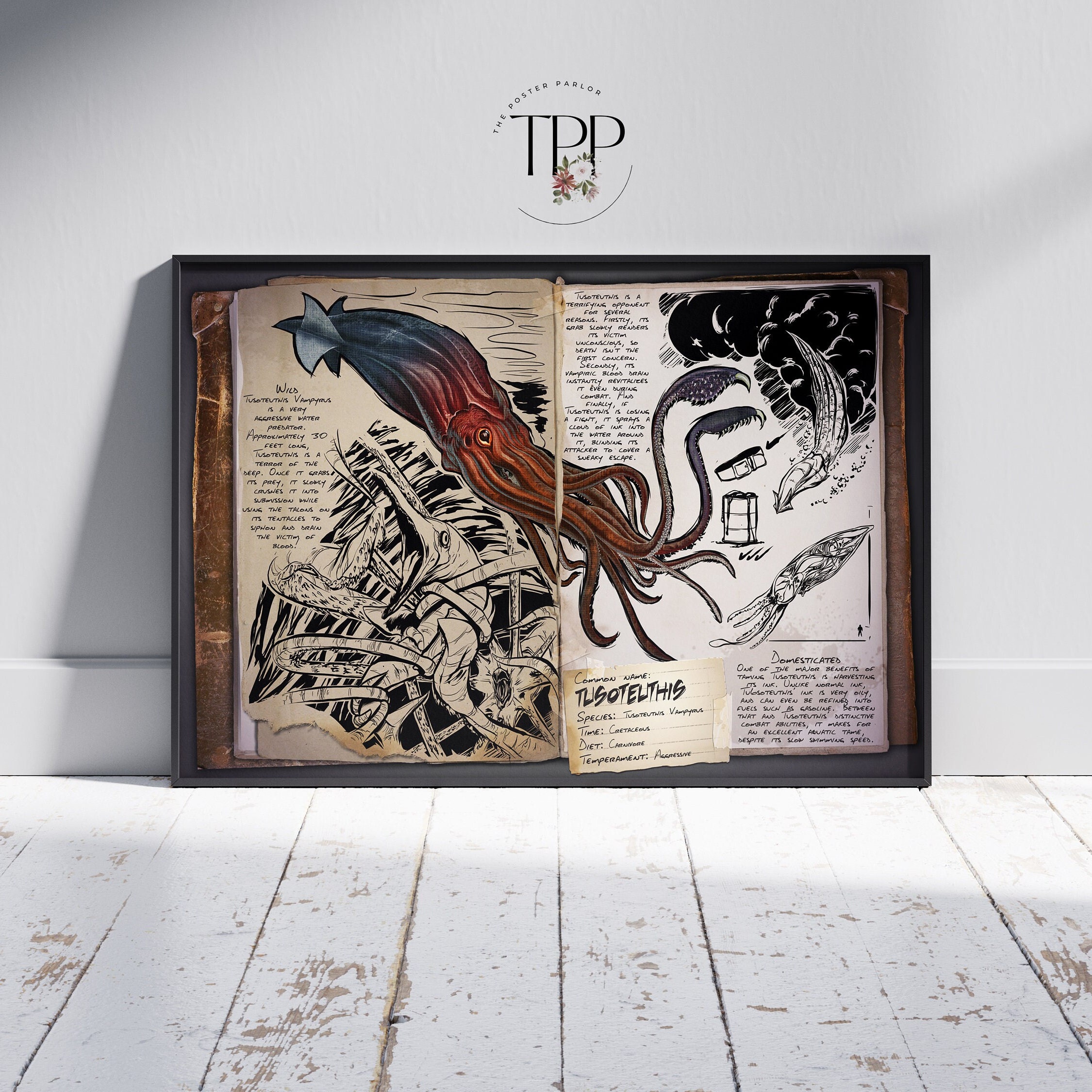 Limited Edition Ark Survival Evolved Dossiers Print Video - Etsy
