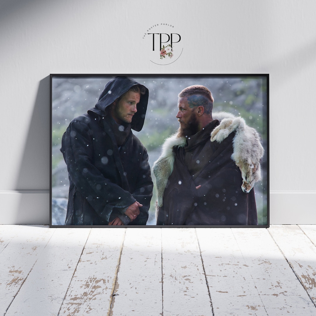 Vikings TV Show Posters, Bjorn Ironside Wall Art, Ragnar, Ivar ...