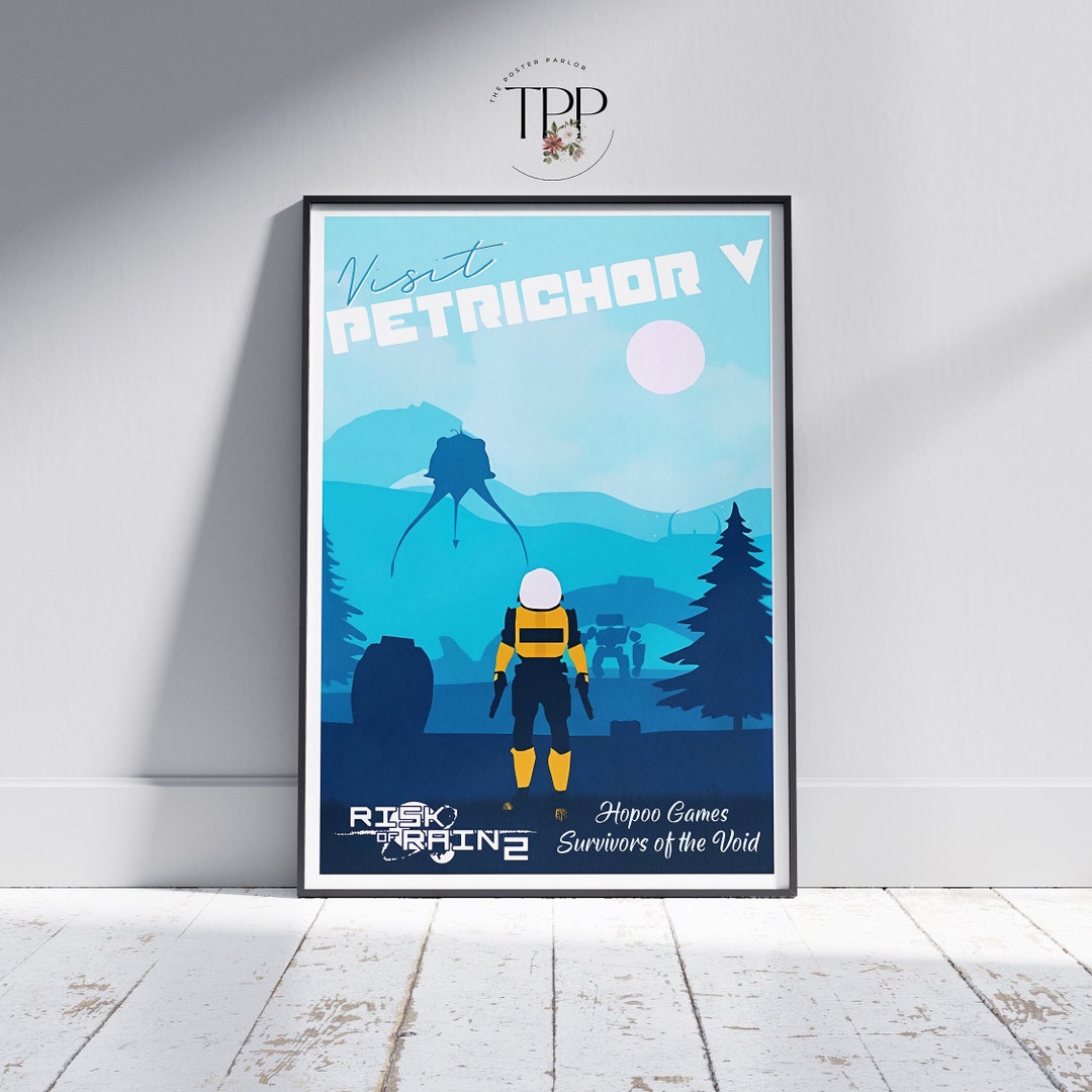 Risk of Rain 2 Poster: Petrichor V Travel Print, Gamer Wall Art - Etsy