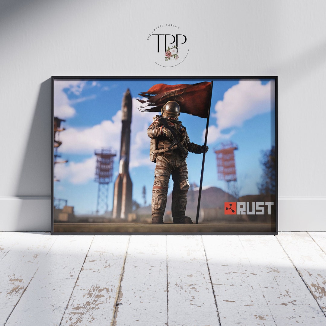 Rust Game Poster, Survival Wall Art, Fine Art Print, Gaming Room Decor ...