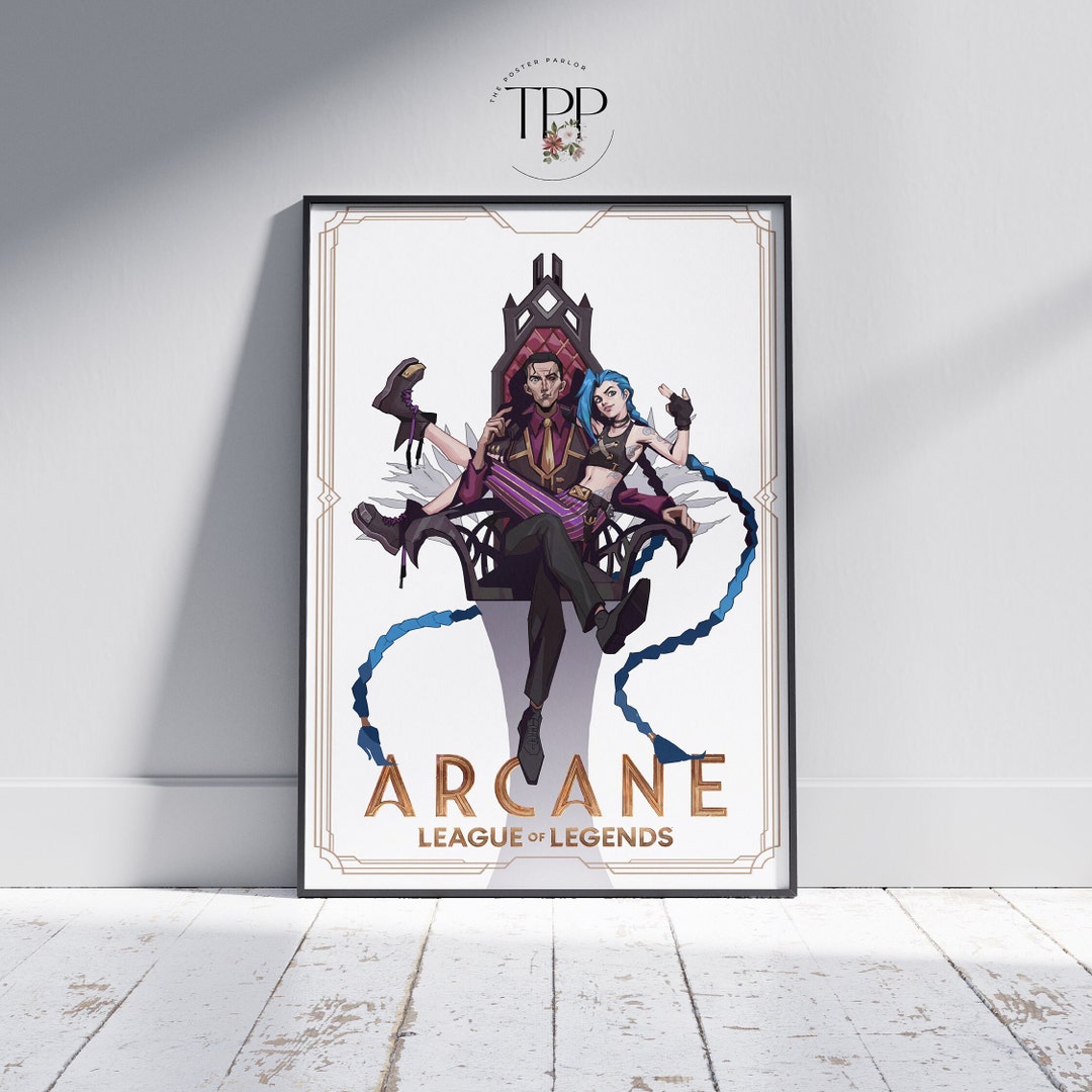 Arcane Tv Series Poster, Gaming Wall Art, Fine Art Print, Home Decor ...
