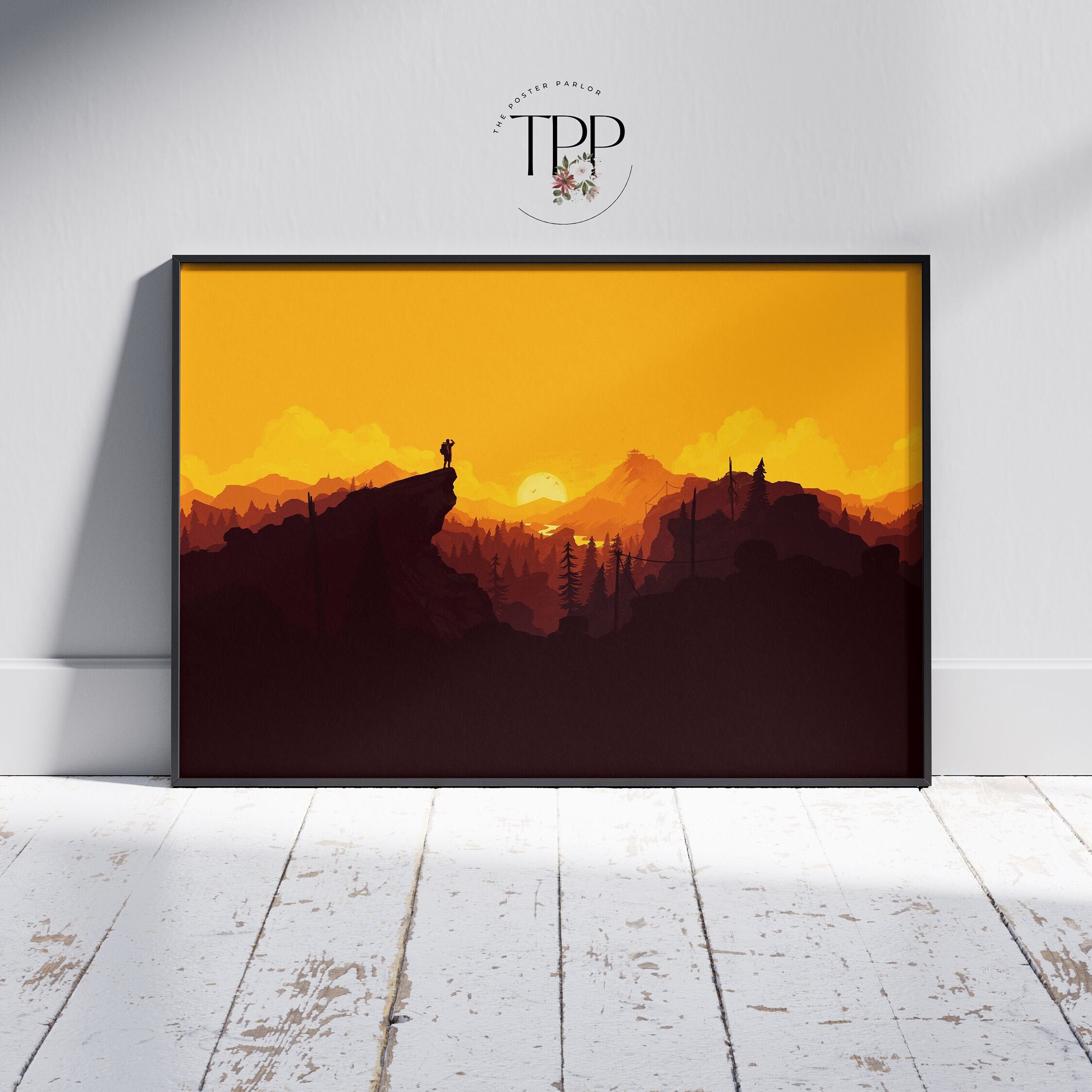 Firewatch Game Poster Video Game Wall Art Gaming Decor - Etsy