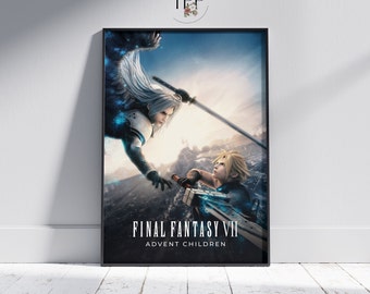 FF7 Tifa Poster, Final Fantasy VII Remake Tifa Art, Final Fantasy ...