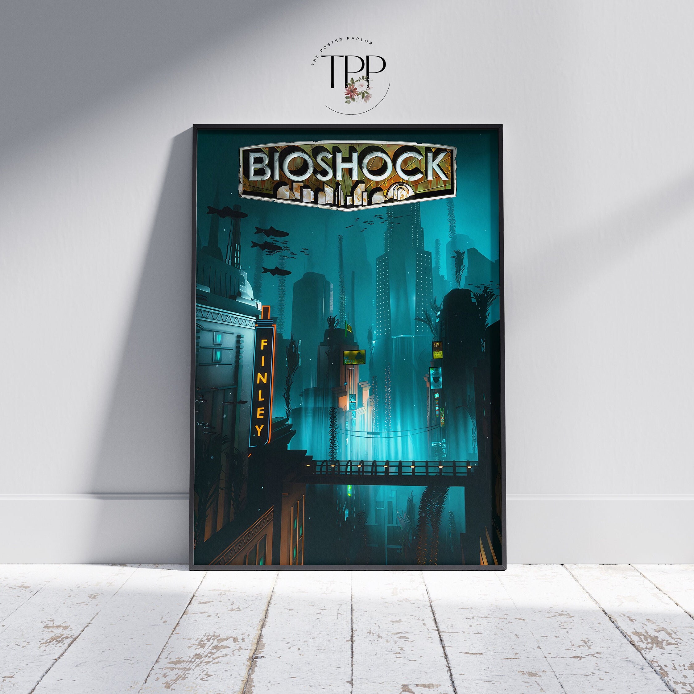 Bioshock Game Poster Video Game Wall Art High Quality Print - Etsy