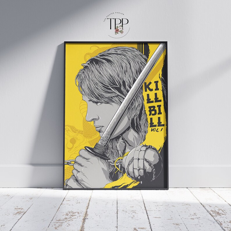 Kill Bill Vol 1 Poster Uma Thurman Wall Art Martial Arts - Etsy Australia