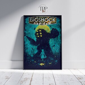 Bioshock Game Poster, Video Game Wall Art, High Quality Print, Gaming ...