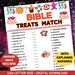 Bible Treats Match Game|bible Printable Game for Kids & Adult|church ...