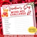 Valentine's Day Word Mix Game|valentine Party Printable Trivia(kids ...