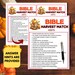 Harvest Bible Verse Match Game|harvest Fall Party Games for Kids ...