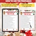 Gingerbread Trivia Game|christmas Food Printable Quiz Party Game ...