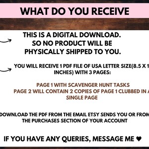 Labor Day Scavenger Hunt Game,american Printable Patriotic Game,fun ...