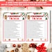 Gingerbread Trivia Game|christmas Food Printable Quiz Party Game ...