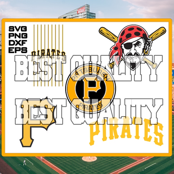 Pittsburgh Pirates Svg - Etsy