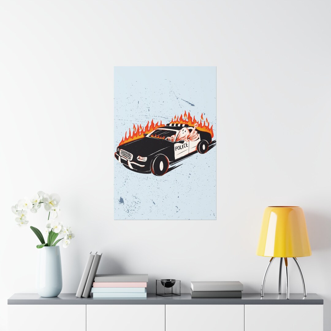 Happy Halloween Driver Spooky Poster I Driver Police Spooky - Etsy