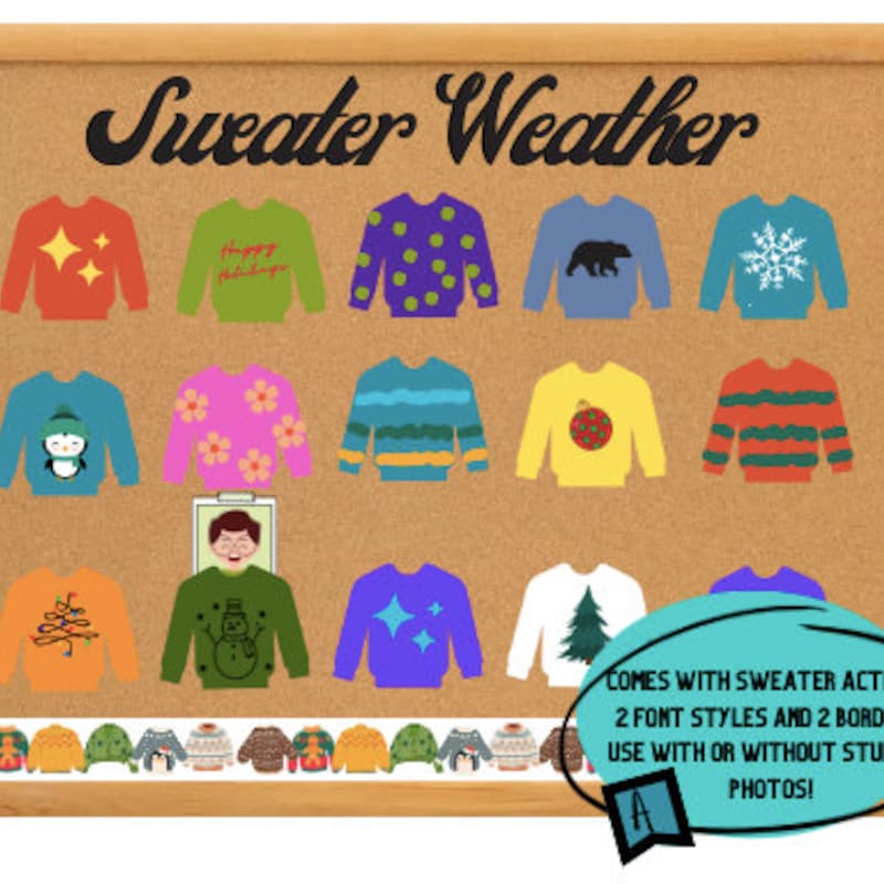 Sweater Weather Printable - Etsy