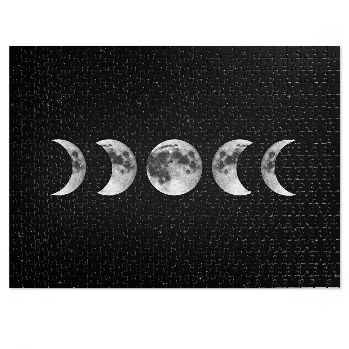 Phases of the Moon Puzzle for Kids and Adults 96, 252, 500, 1000-piece ...