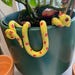 Clay Snake Flower Pot Decor, Houseplants , Polymer Clay, Potted Plants ...